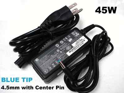 741727-001 Genuine HP Laptop 45W 19.5V AC Adapter Charger Power Supply ...