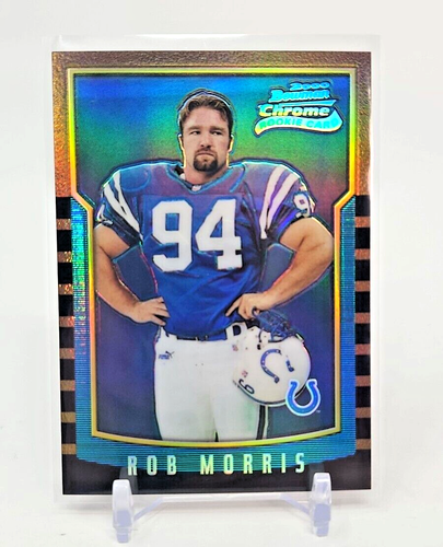 2000 Bowman Chrome Refractors Indianapolis Colts Football Card #214 Rob ...