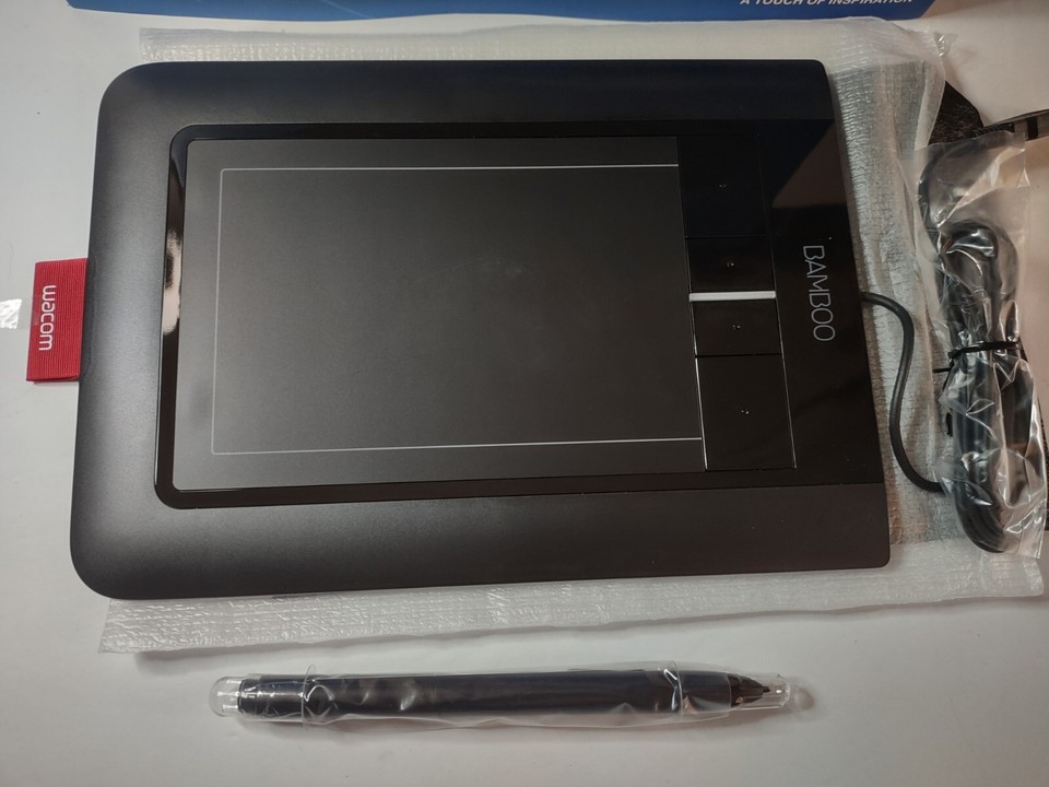 WACOM CTH-460 Bamboo Pen and Touch Graphics Tablet - Complete | eBay