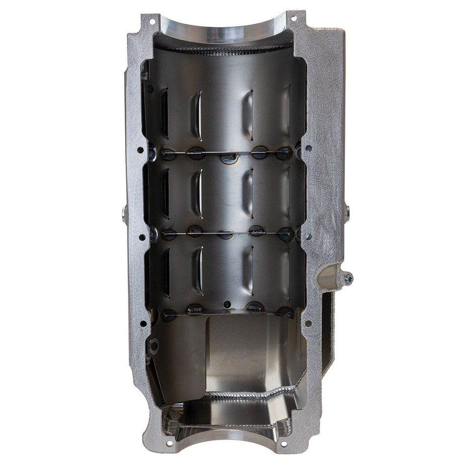 Moroso Engine Oil Pan 20385; Pro Eliminator/Drag Race, Fab Alum 7qt for ...