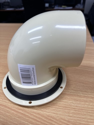 90mm X 90 Degree Rain Harvesting High level Flanged inverted overflow ...