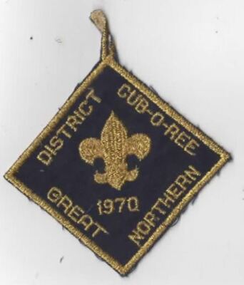 1970 District Cub-O-Ree Great Northern GLD Bdr. [YA417] | eBay