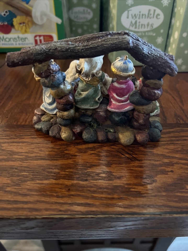 Tii Collections Ceramic resin Children's Holy Family Nativity Home Dec ...