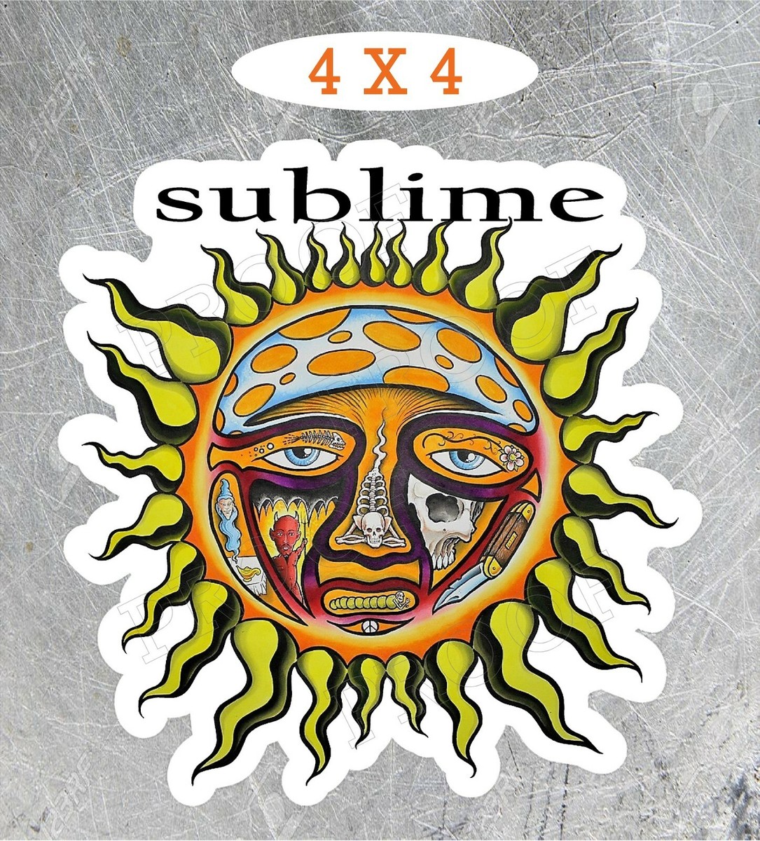 Sublime Sun Black And White Stencil
