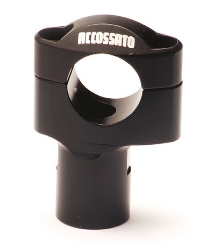 Pair of black risers raised +40 recessed 28 mm Yamaha XT FZ8 FZ1 N | eBay