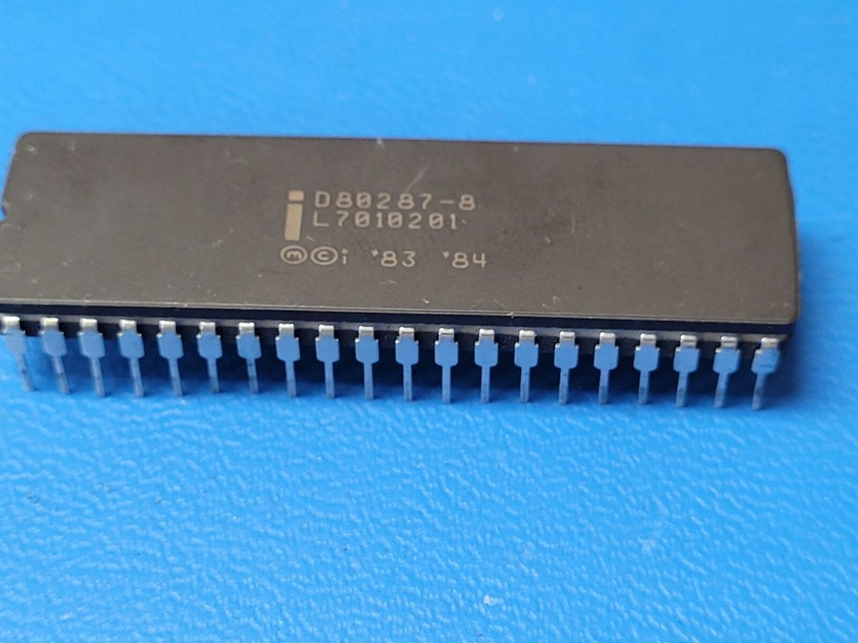 (1 PC) D80287-8 INTEL Math Processor, CMOS, CDIP40 | eBay