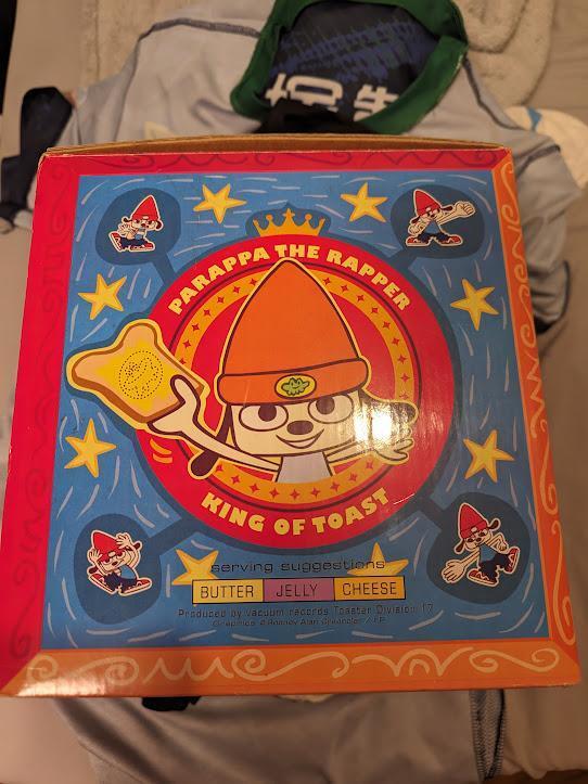 RARE JAPAN Parappa Rapper Toaster Used Figure Toy Doll BY FedEx | eBay
