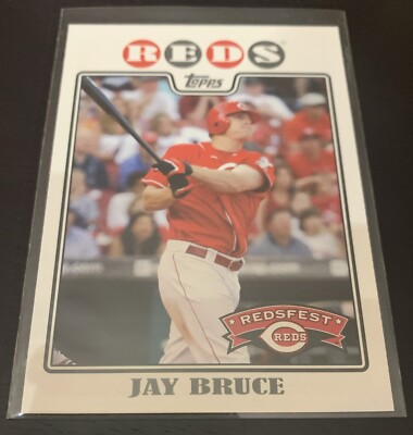 Jay Bruce 2008 Topps Redsfest Rare! Cincinnati Reds VERY TOUGH TO FIND ...