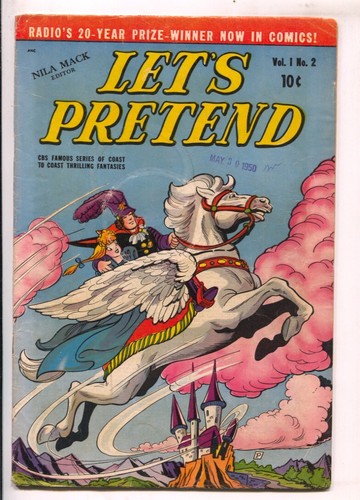Let's Pretend #2 1950 - D.S. -VG+ - Comic Book | eBay