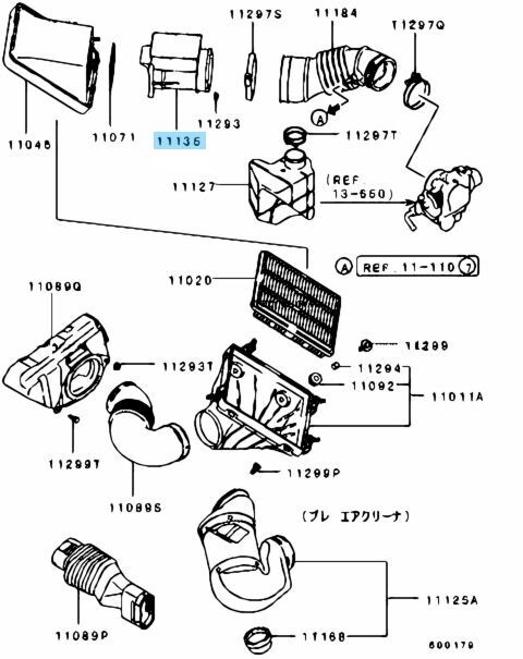 Genuine Mitsubishi Mass Air Flow Sensor MD357338 for sale online | eBay