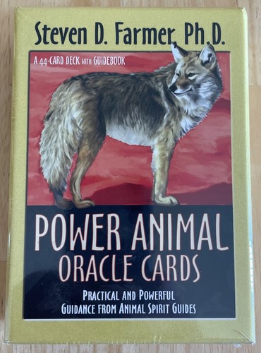 Brand New! Power Animal Oracle Cards Steven D Farmer Ph. D Spirit Guide ...