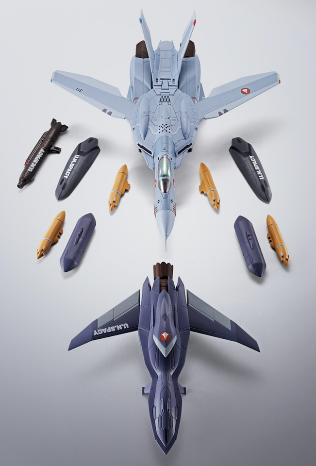 HI-METAL R Macross Zero VF-0A Phoenix ( Kudo Shin ) + QF-2200D-B Ghost ...