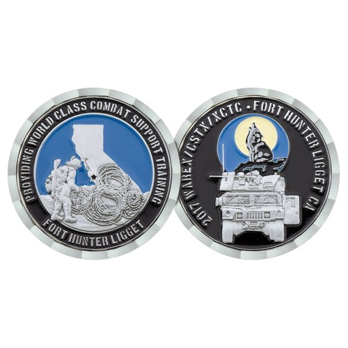 ARMY FORT HUNTER LIGGETT CALIFORNIA 1.75" CHALLENGE COIN | eBay