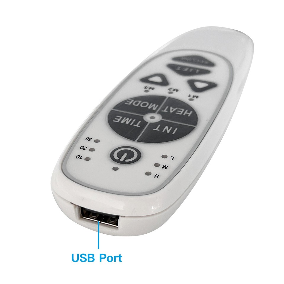 DN-34A Massage Remote 9 Button 5 Female Pin for Power Recliner Chairs ...