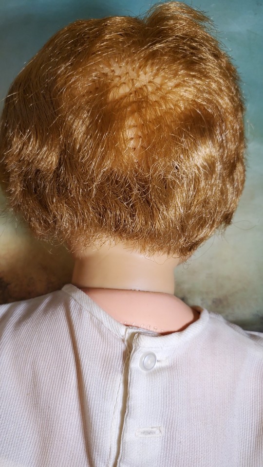 IDEAL TOY CORP K 21 L HARD PLASTIC BODY SOFT FACE 23" TALL BABY DOLL | eBay