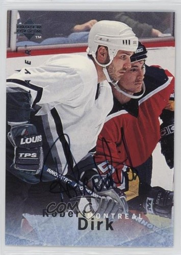 1995-96 Upper Deck Be a Player Auto Robert Dirk #S159 Auto | eBay