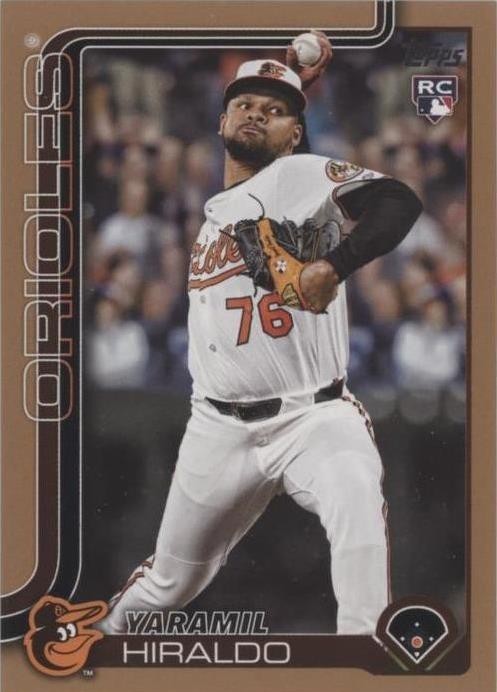2025 Topps Update Series - Yaramil Hiraldo #US210 Gold /2025 (RC) for ...