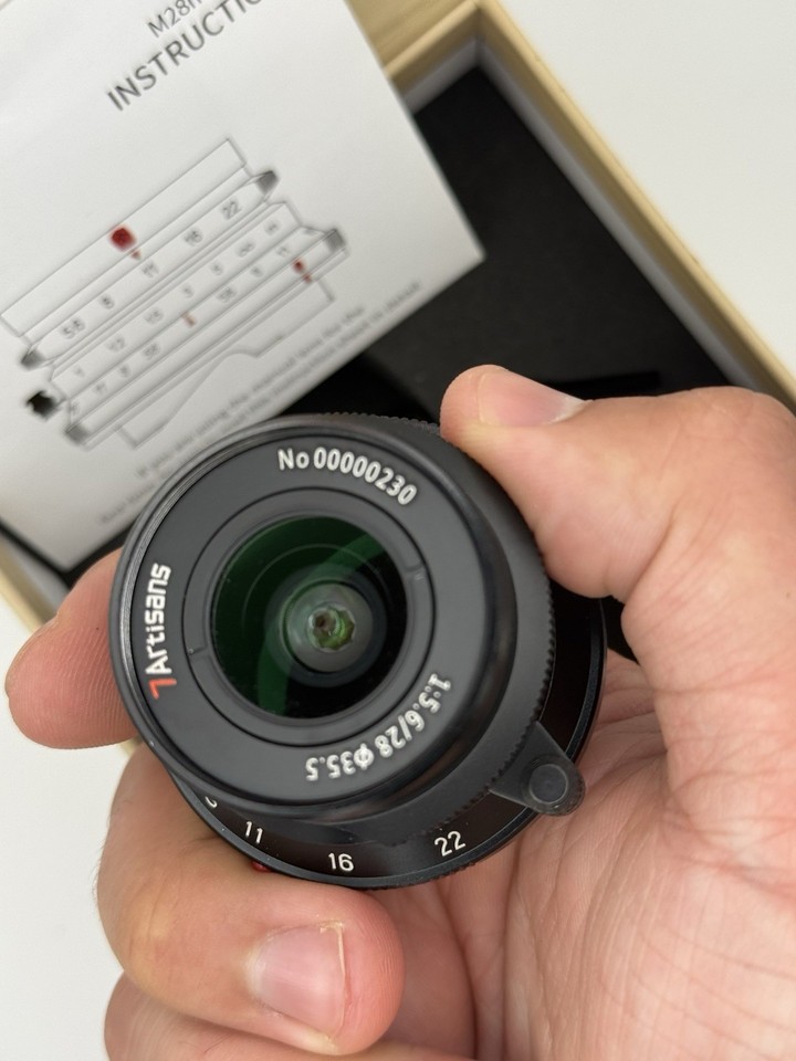 7Artisan M28mm f5.6 WEN Lens for Leica M Mount BLACK | eBay