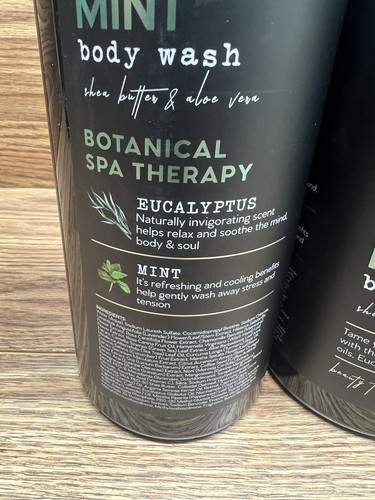 (2-Pk) BOTANICAL SPA THERAPY ~ STRESS RELIEF EUCALYPTUS MINT BODY WASH ...