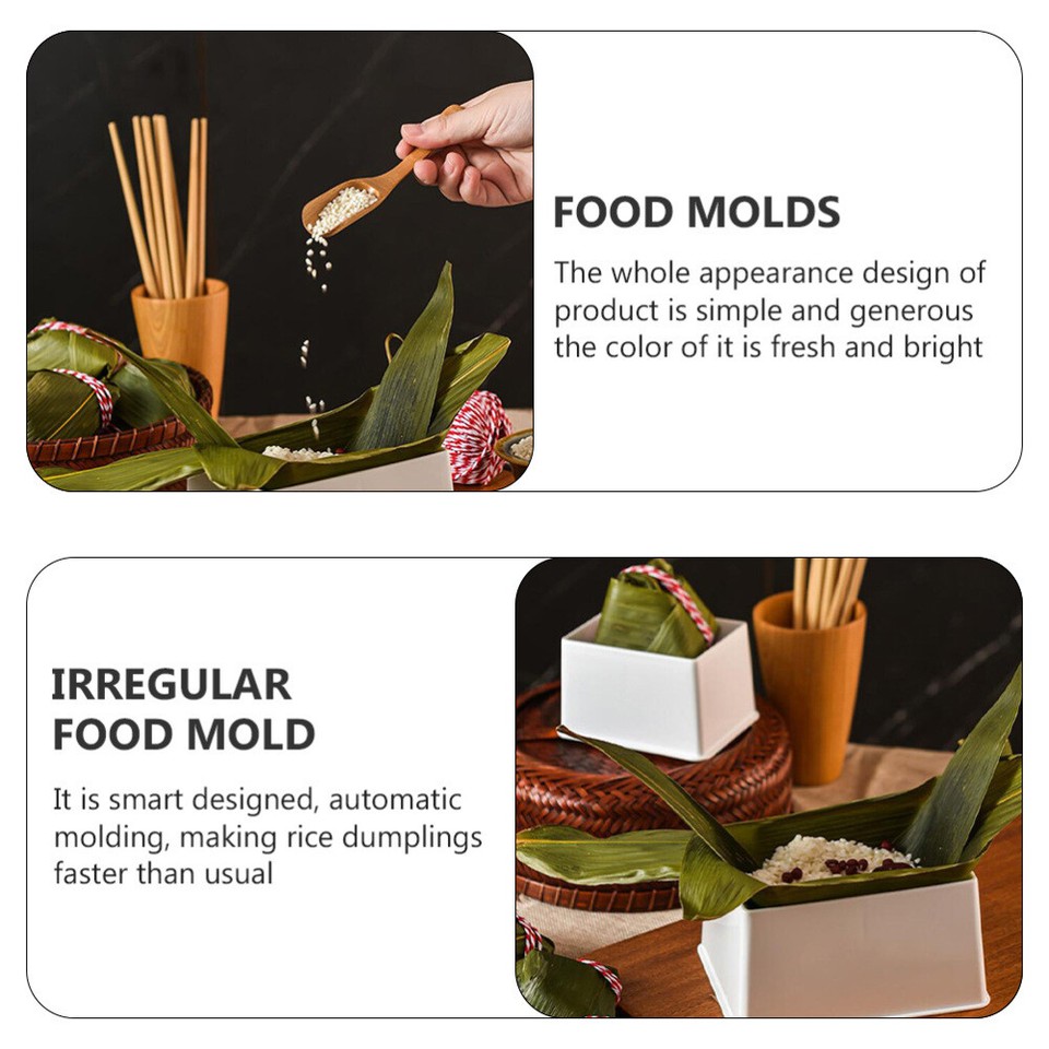 Rice-pudding Making Mold Irregular Food Sushi Molder Zongzi Mould Ball ...