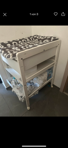 Wickeltisch Geuther weiss Holz gebraucht | eBay