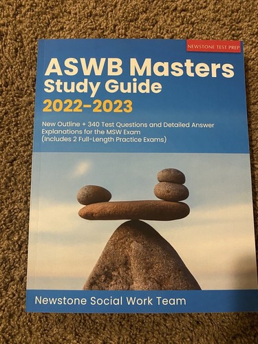 ASWB Masters Study Guide 2022-2023: New Outline 340 Test Ques/Answers ...