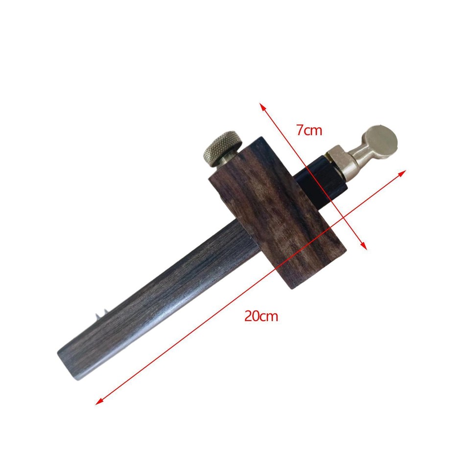 Wood Marking Gauge Wood Scribe Mortise Gauge With Brass Screw Measuring ...
