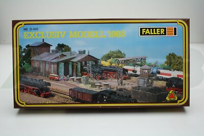 Faller B-988 Exclusiv - Modell 1988, Bahnbetriebswerk Spur HO ...