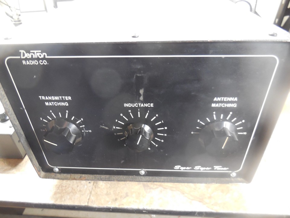 Dentron Super Tuner Antenna Tuner 3000W 3KW Ham *Works* *Read Notes ...