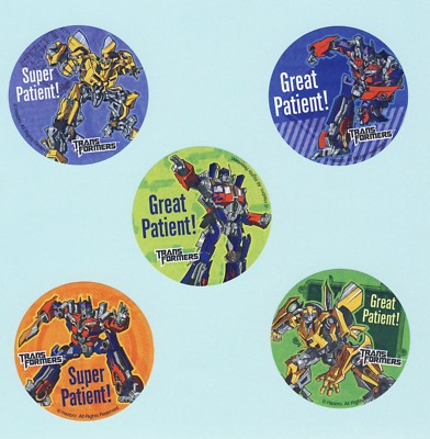 15 Transformers Patient - Large Stickers - Rewards - Medical | eBay