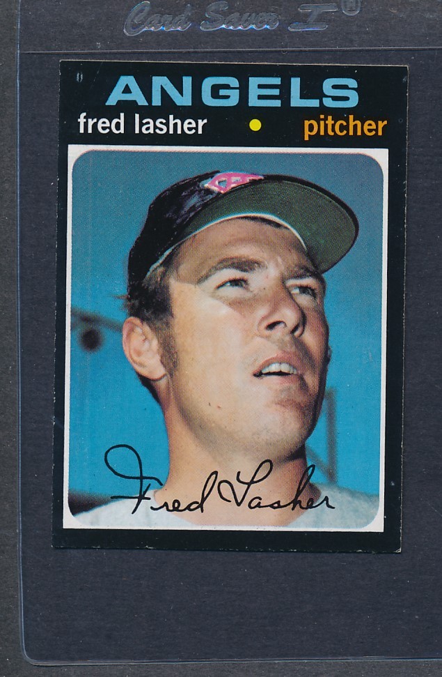 1971 Topps #707 Fred Lasher Angels NM *10049 | eBay