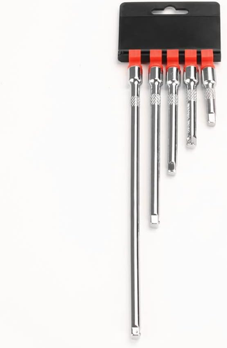 5-Pieces Socket Extension Set,1/4" Drive Socket Quarter Inch Extension ...