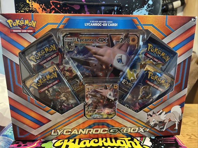 Pokémon Lycanroc-GX Box - 4 Packs for sale online | eBay