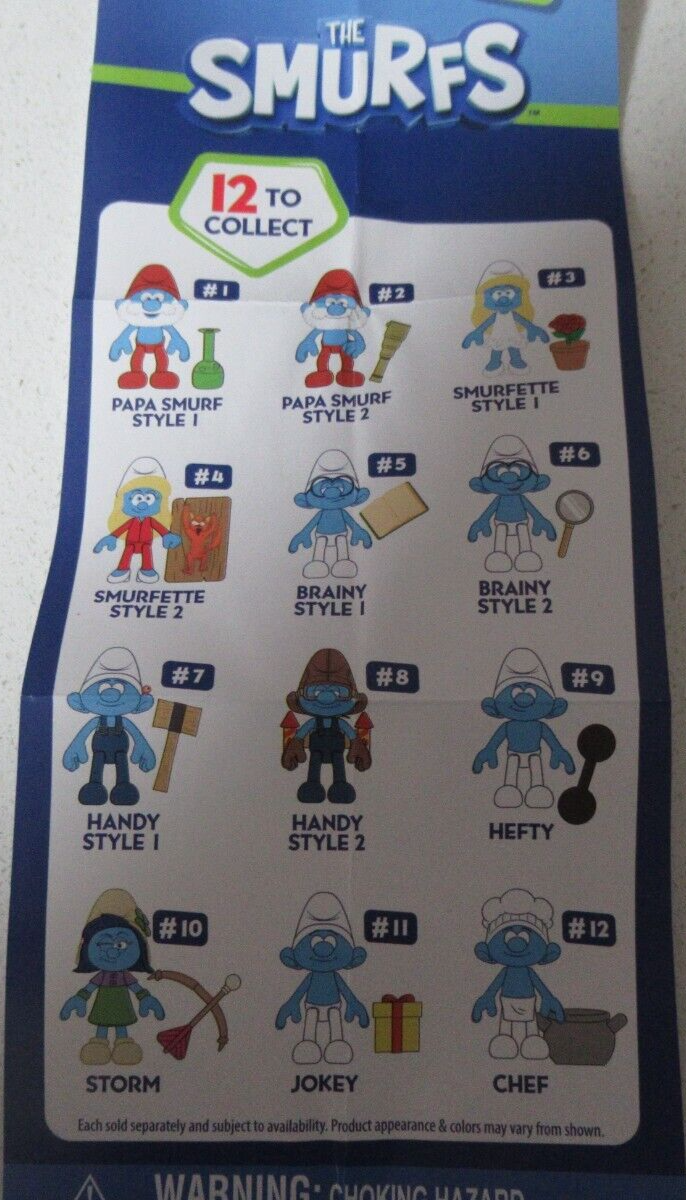 Smurfs Set of 12 Jazwares Mushroom Houses and Smurfs | eBay Australia