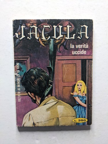 Jacula #268 1979 Italian vampire horror comic Ediperiodici fumetti neri ...