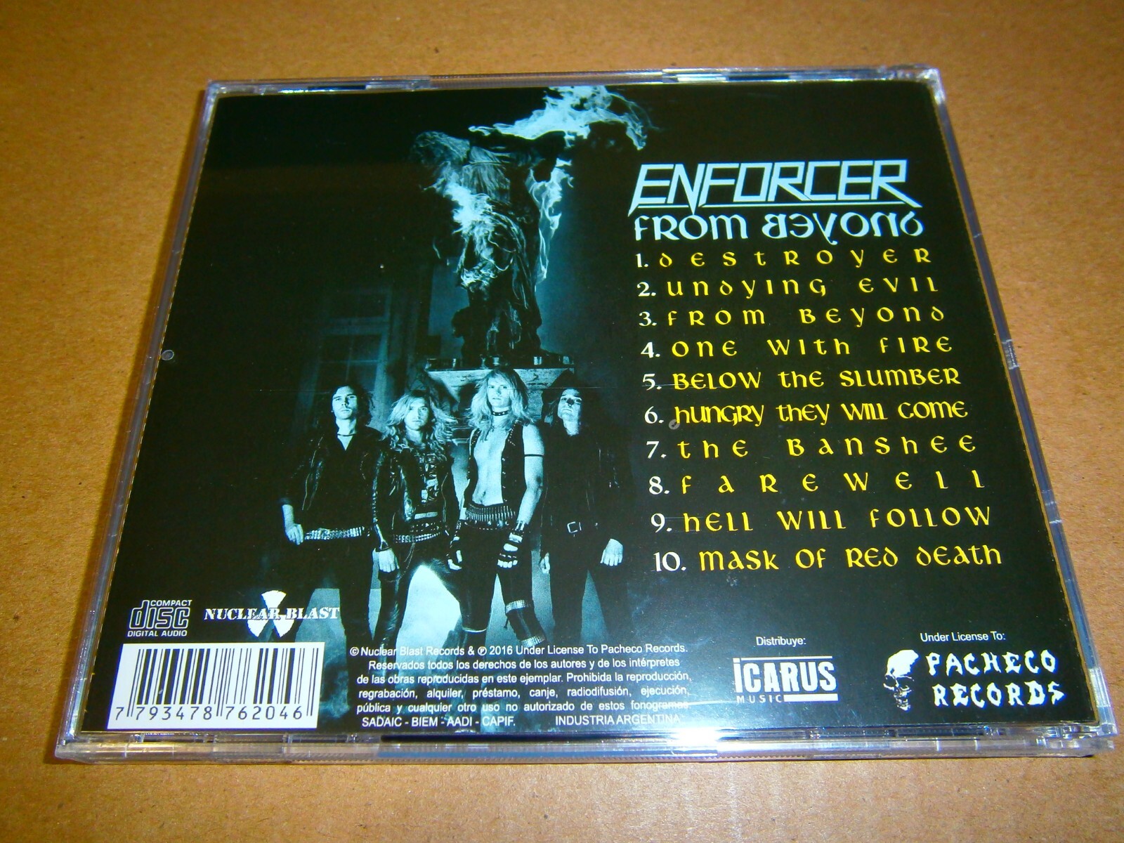 ENFORCER - From Beyond. CD | eBay