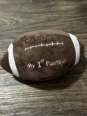 Baby My First Football plush rattle toy sports Kelly Toy NEW Infant ...