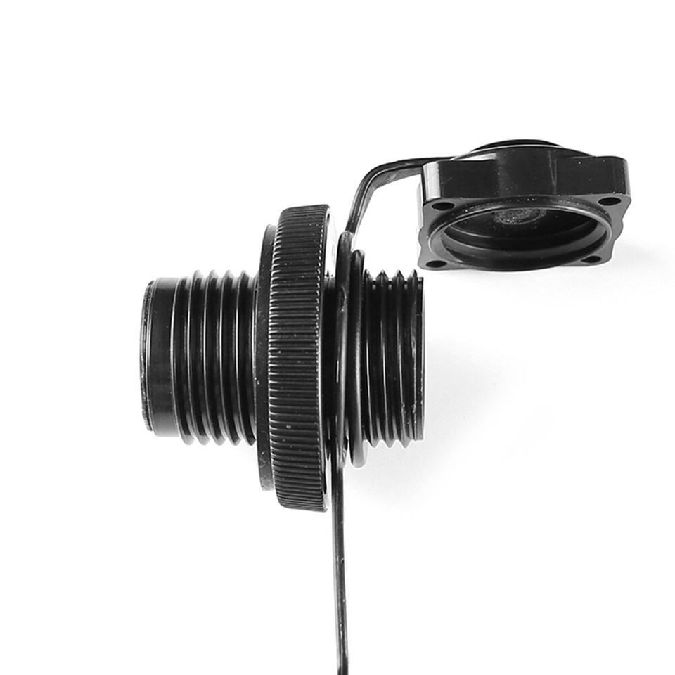 PVC Dinghy Raft Screw Valve Cover Inflatable Boat Kayak Air Bed Nozzle ...
