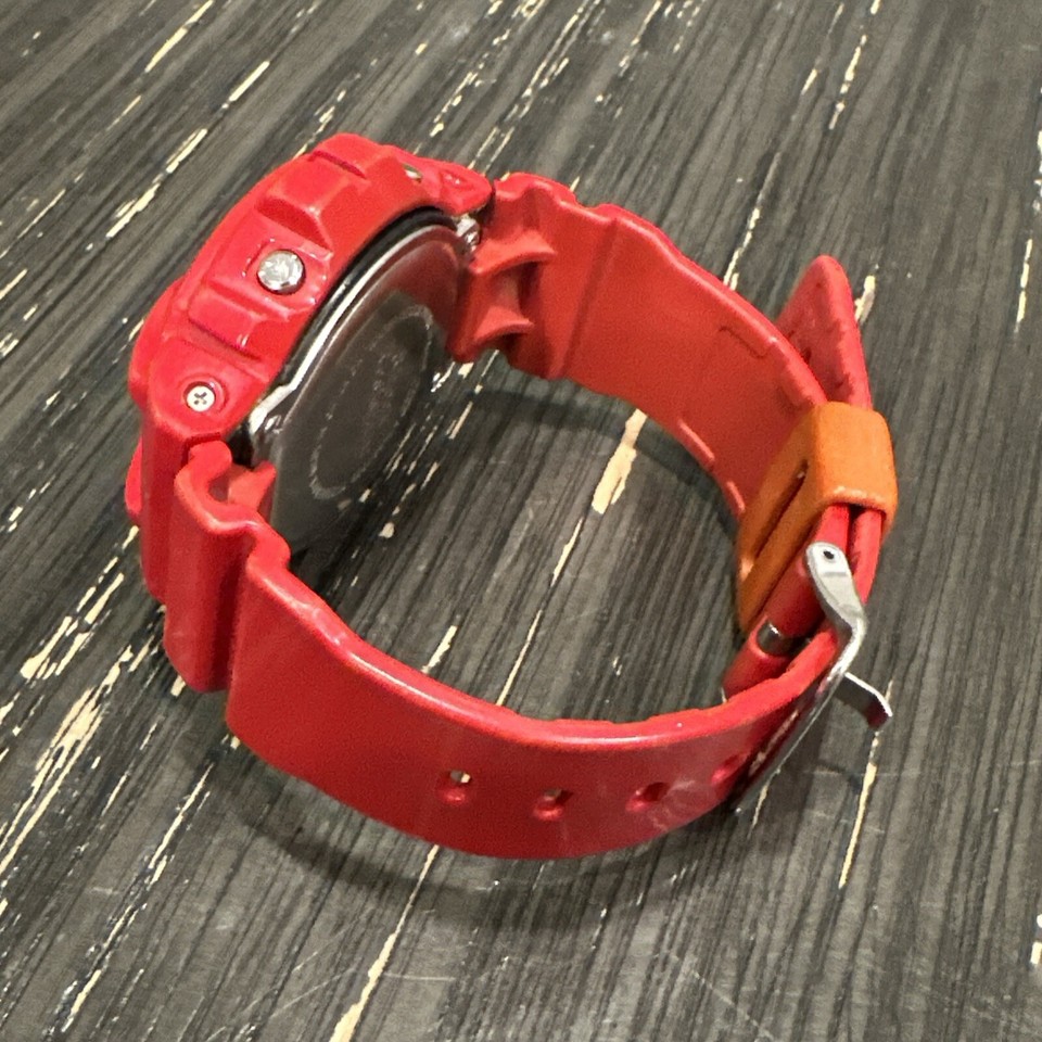 Casio G-Shock 1289 Men's CRAZY COLORS DW-6900CB Red & Orange | eBay