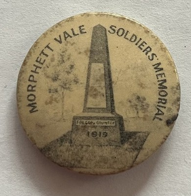 Morphett Vale Soldiers Memorial 1919 Pin Back Badge | eBay Australia