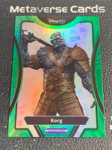 2023 Kakawow Phantom-Disney100 Marvel Korg Green 11/20 | eBay