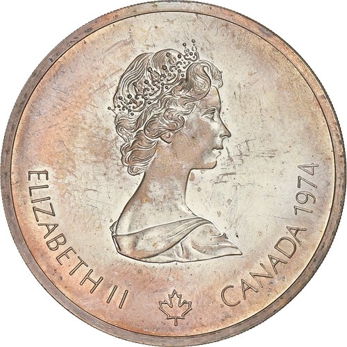 Kanada, Elizabeth II, 10 Dollars, 1976 Montreal Olympics, 1974, Royal ...