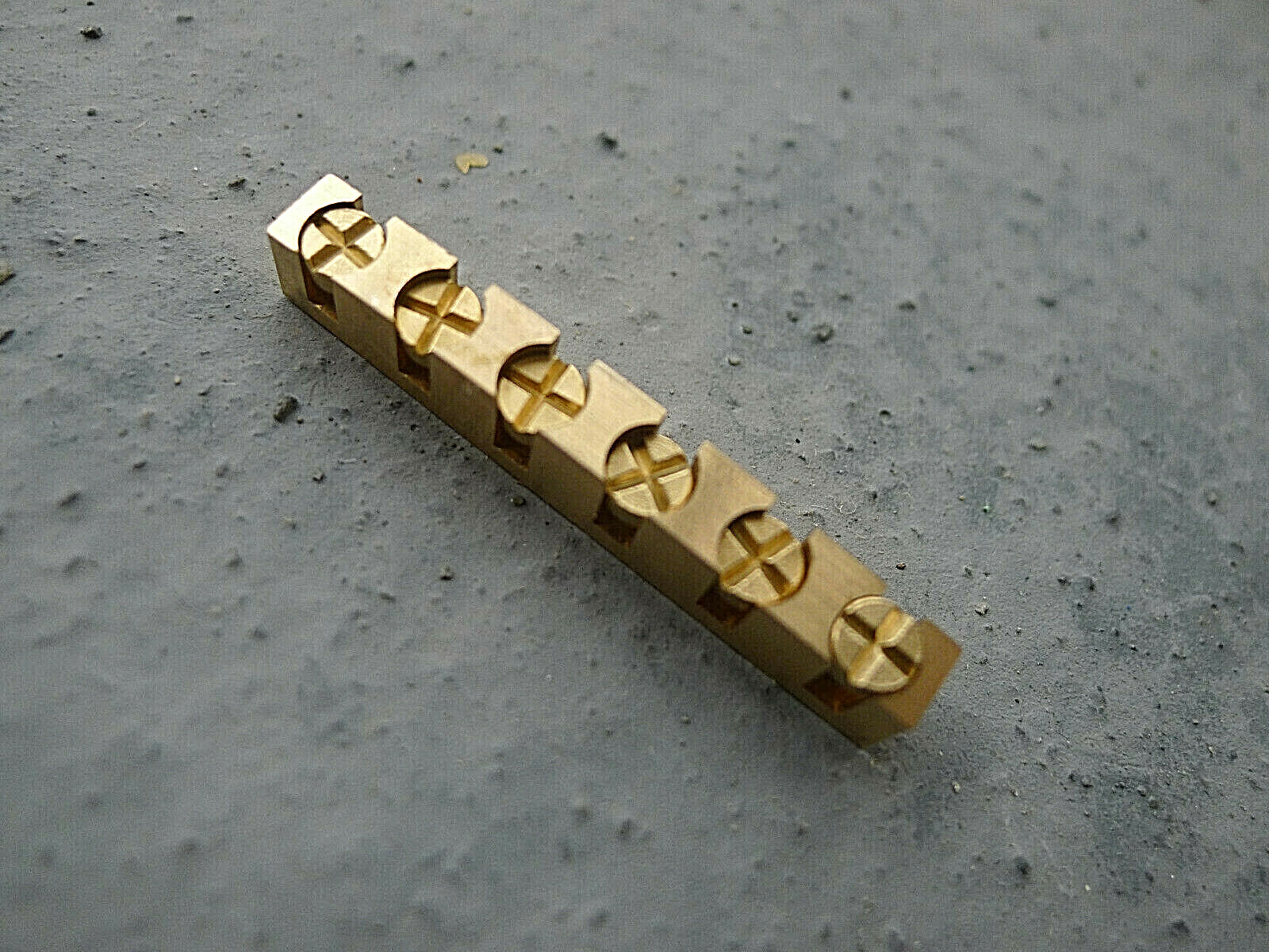 Germany Bell Brass Height Adjustable NUT GOLD 43mm for Gibson Les Paul ...