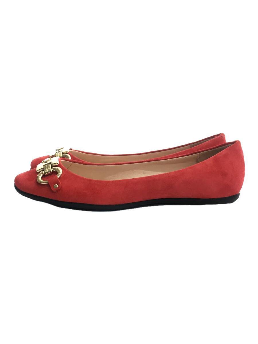Kate Spade New York Phoebe/Ballet Flat/Pumps/Us6.5/Red/Suede/S11600 ...