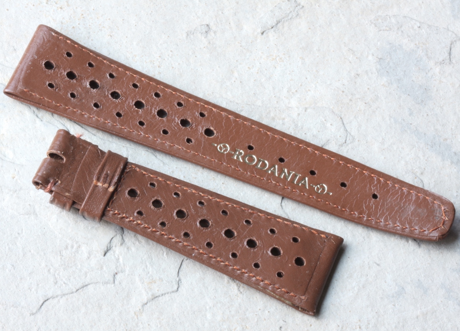 New Autavia 2017 CBE2110 vintage rally watch band 21mm option Swiss NOS ...