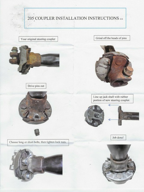 Steering Coupling Assembly-4WD Lares 205 for sale online | eBay