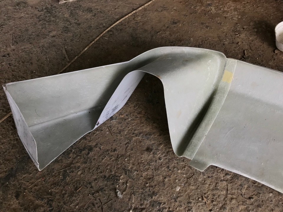 JDM rear bumper diffuser canard valance lip MS Mspeed for Mazda RX8 rx ...