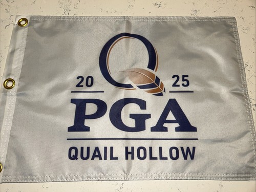 2025 PGA CHAMPIONSHIP QUAIL HOLLOW PGA TOUR PIN FLAG WITH GROMMETS FREE ...
