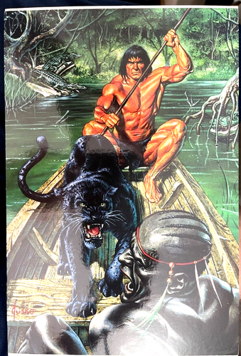 COLOSSAL CARDS #20 SENTINAL JOE JUSKO 1995 TARZAN | eBay