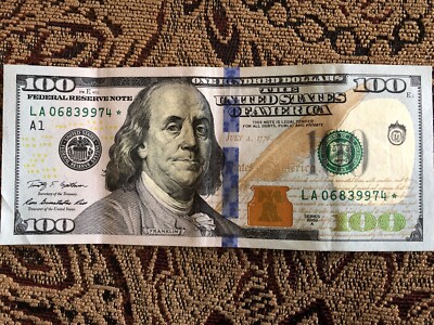2009 A $100 STAR NOTE BOSTON, MA - FRB Note $100 DOLLAR BILL LA ...
